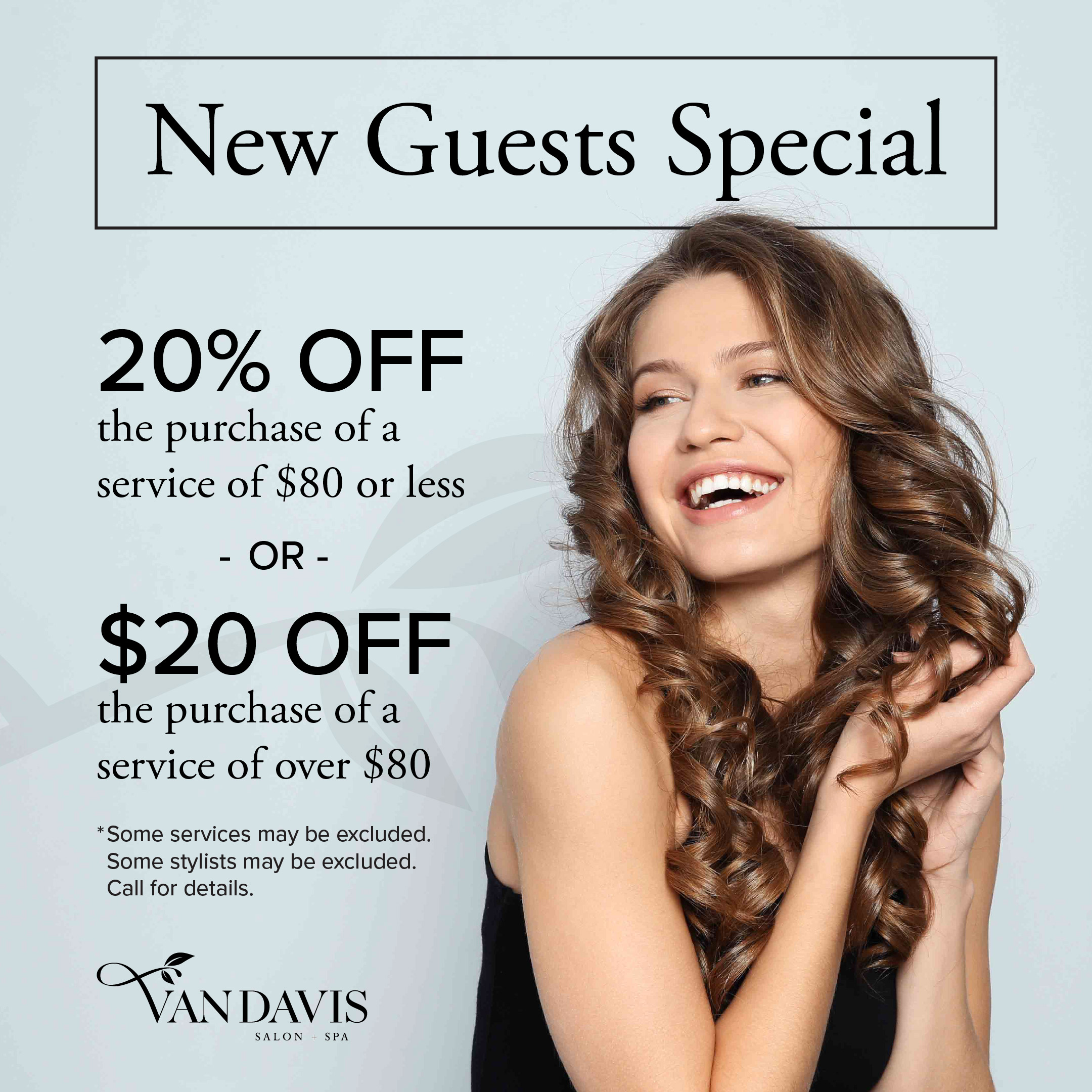 New Guest Offer | Van Davis Salon | Winston-Salem, NC
